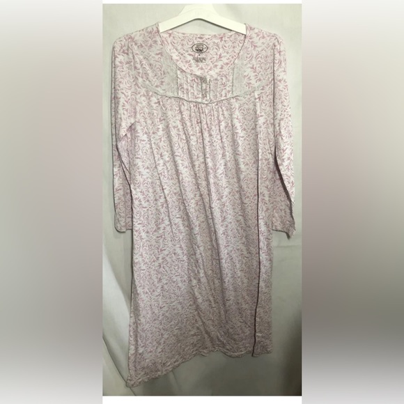 Laura Ashley | Intimates & Sleepwear | Laura Ashley Ladies Pink Cotton ...